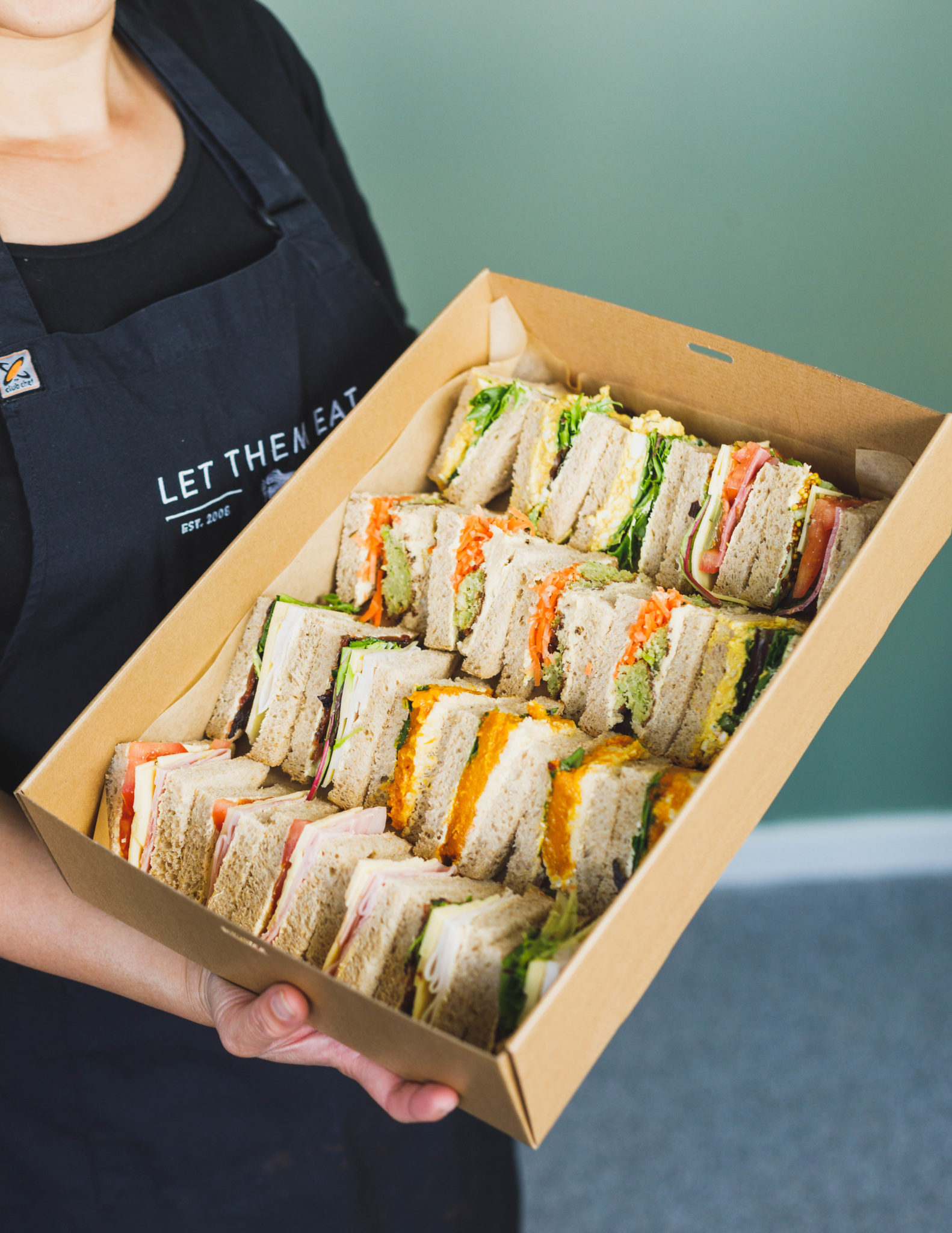 Gluten Free Sandwiches - Let Them Eat Catering